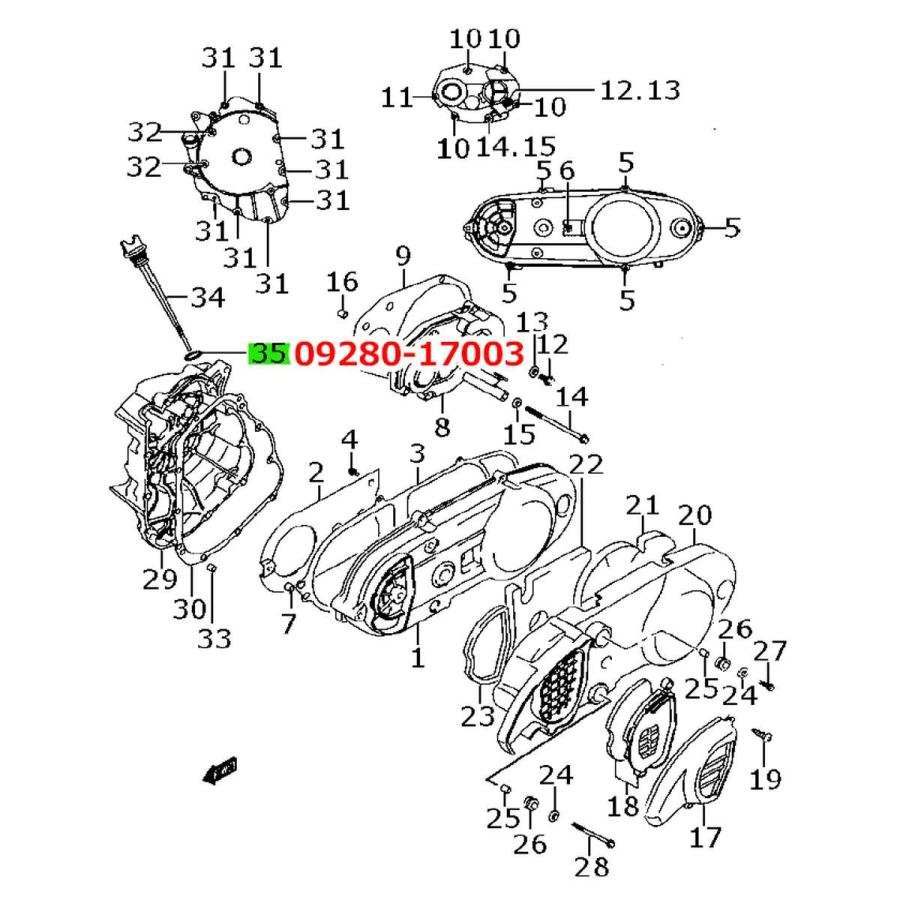 台湾スズキ純正 アドレスV125 G S SS ADDRESS オイル交換 オイルフィルターエレメント リフレッシュ5点セット : アトラスダイレクトショップ - 通販 - Yahoo!ショッピング
