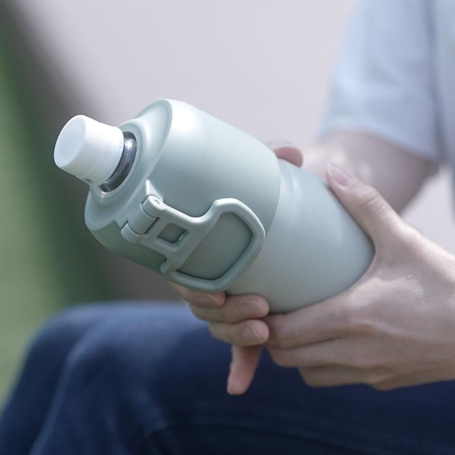 Atlas（キッチン、日用品） 24個セット ペットボトルホルダー 保冷 500ml 650ml 真空断熱 水筒 ステンレス ボトルクーラー カバー 暑さ対策 ボトルインボトル アトラス ...