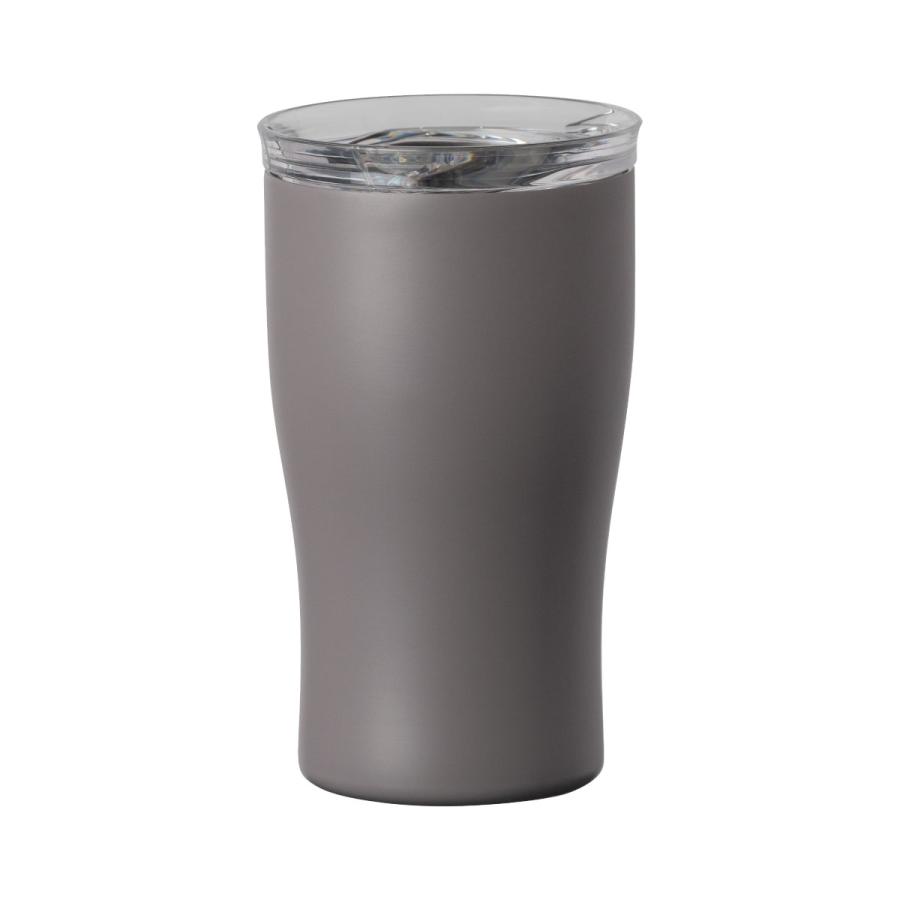 Atlas（キッチン、日用品） 蓋付きタンブラー 310ml 保冷 保温 真空断熱 ステンレス スライドふた付き 洗いやすい コーヒー用 直接ドリップ可能 バニラ アッシュ カフェリンク ...