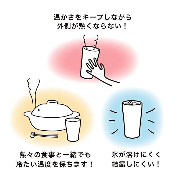 Sinqs ステンレス タンブラー 275ml 保温 保冷 真空断熱 薄口 父の日 母の日 プレゼント ギフト 酒 ビール シルバー シンクス ...