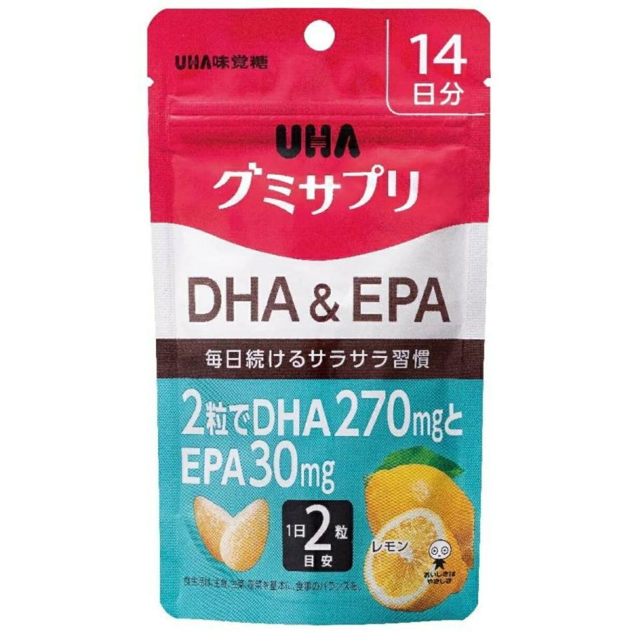UHA味覚糖 グミサプリ DHA&EPA 14日分 : アットライフ - 通販 - Yahoo!ショッピング