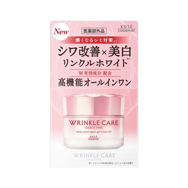 GRACE ONE 【送料無料・まとめ買い×6個セット】コーセーコスメポート グレイス ワン リンクルケア ホワイト モイストリペア ジェルクリーム EX 100g : 日用品・生活雑貨の店 ...