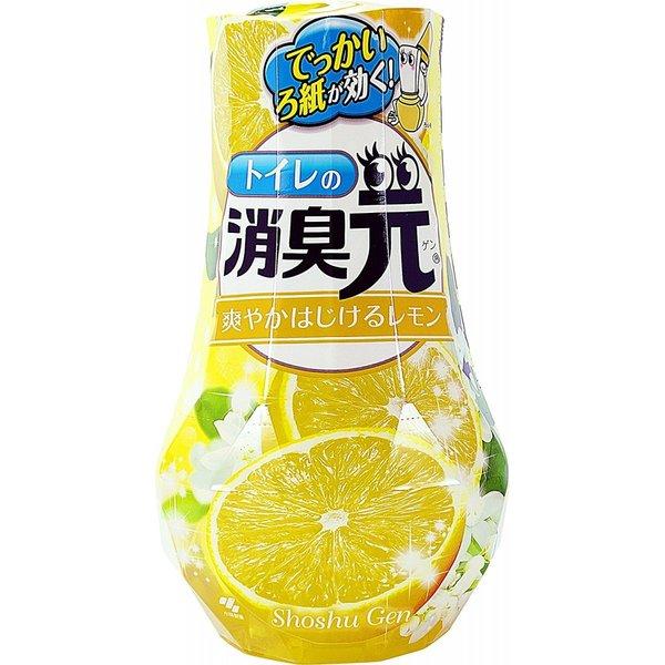 小林製薬 トイレの消臭元 爽やかはじけるレモン 400ML×10点セット （4987072029633） : 日用品・生活雑貨の店 カットコ ...