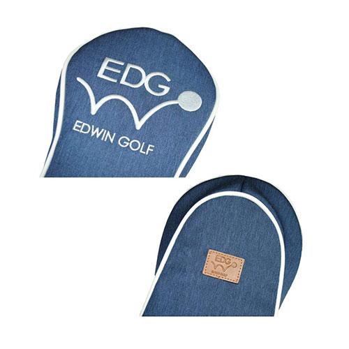 EDWIN GOLF エドウィン ゴルフ EDHC-3860 ドライバー用 ヘッドカバー : テレ東アトミックゴルフヤフー店 - 通販 - Yahoo!ショッピング