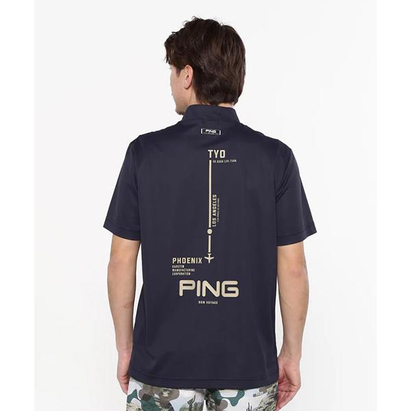 PING 「送料無料」ピン ゴルフ カノコ 5167301 半袖 ハイネック シャツ : テレ東アトミックゴルフヤフー店 - 通販 - Yahoo!ショッピング