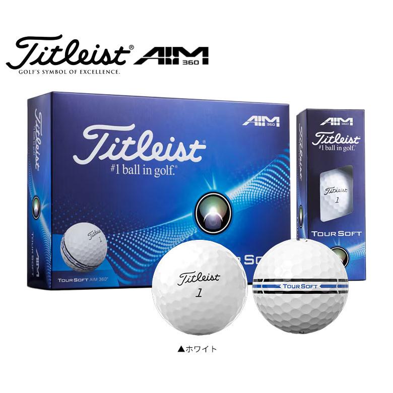 Titleist 「3ダース販売/数量限定」タイトリスト TOUR SOFT AIM 360° ゴルフボール : テレ東アトミックゴルフヤフー店 - 通販 - Yahoo!ショッピング