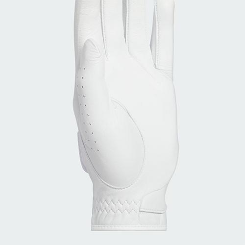adidas（アディダス） 「送料無料/左手用」アディダス ゴルフ パームラップ レザー ゴルフグローブ LA411 天然皮革 ホワイト ...