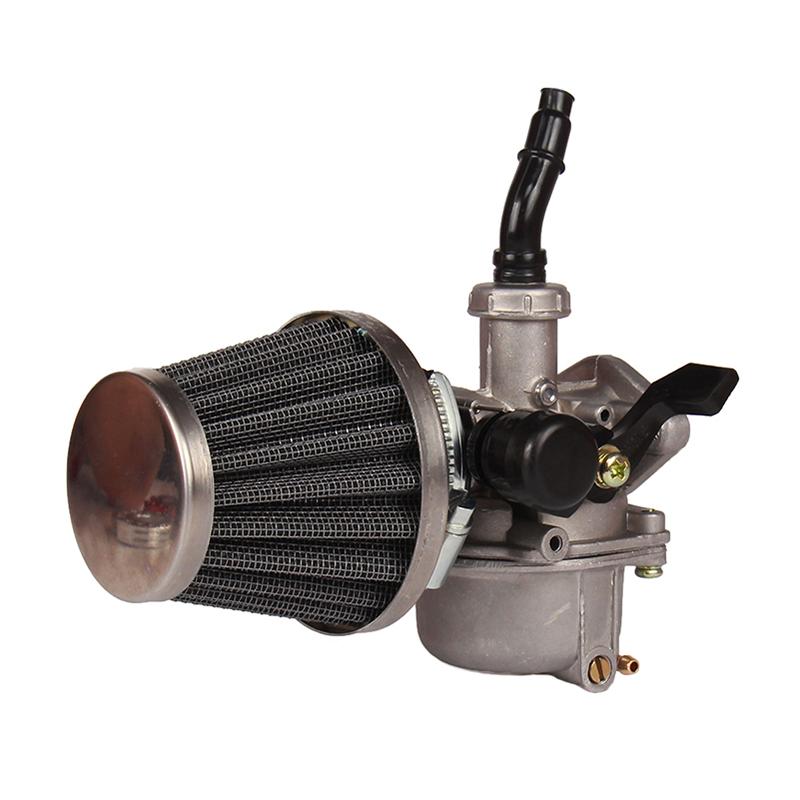 PZ19 カーボン 70CC 90CC 110CC キャブレター エアフィルター ATV ゴーカート ユニバーサル汎用 モンキー カブ ...