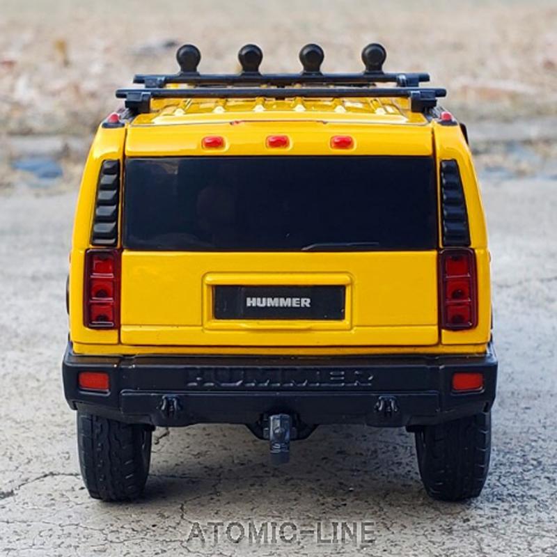 HUMMER ハマー H2 1/32 ミニカー 全4色 ＋1タイプ ライト点灯 エンジンサウンド 合金モデル 模型 ジオラマ : ATOMIC LINE - 通販 - Yahoo!ショッピング