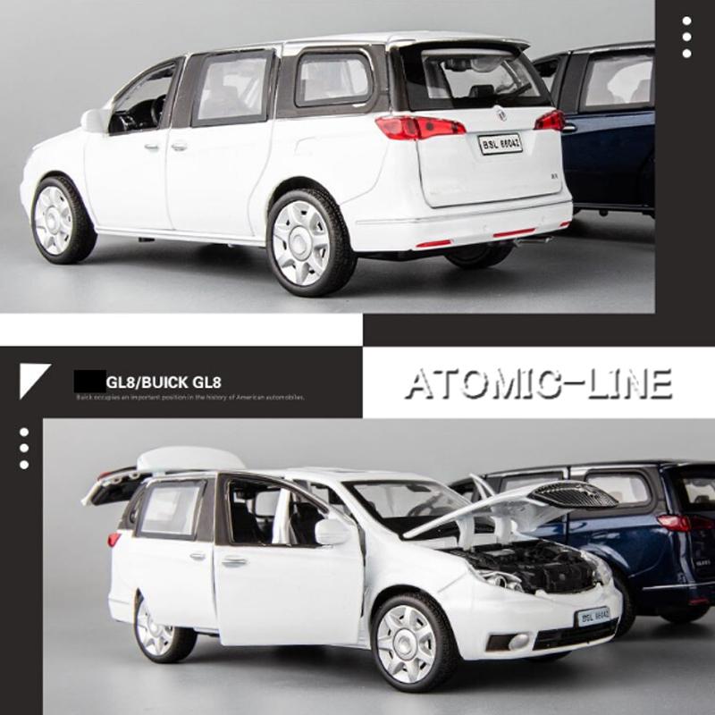 ビュイック GL8 1/32 ミニカー 全4色 ライト点灯 エンジンサウンド 合金モデル 模型 ジオラマ : ATOMIC LINE - 通販 - Yahoo!ショッピング