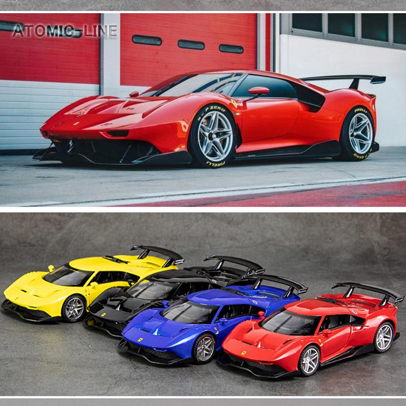 Ferrari フェラーリ P80/C 1/32 ミニカー 全4色 ライト点灯 Ferrari フェラーリ P80/C 1/32 ミニカー 全4色 ライト点灯