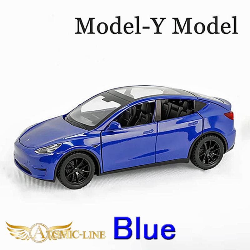 テスラ MODEL Y 1/32 ミニカー 全3色 ライト点灯 エンジンサウンド 合金モデル 模型 ジオラマ : ATOMIC LINE - 通販 - Yahoo!ショッピング