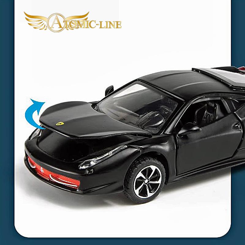 Ferrari フェラーリ 458 1/32 ミニカー 全2色 ライト点灯 エンジンサウンド 合金モデル 模型 ジオラマ : ATOMIC LINE - 通販 - Yahoo!ショッピング