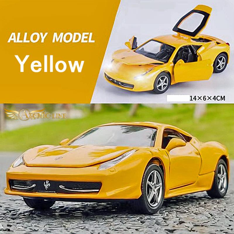 Ferrari フェラーリ 458 1/32 ミニカー 全2色 ライト点灯 エンジンサウンド 合金モデル 模型 ジオラマ : ATOMIC LINE - 通販 - Yahoo!ショッピング