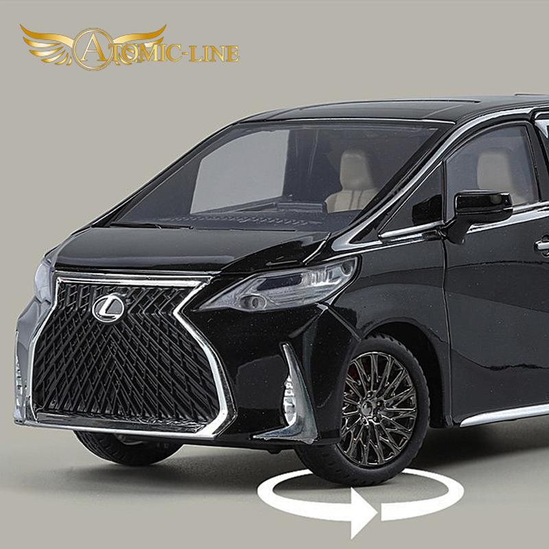 トヨタ レクサス LM300H 1/24 ミニカー 全2色 ライト点灯 サウンド 合金モデル 模型 キーレスリモコン付き ジオラマ : ATOMIC LINE - 通販 - Yahoo!ショッピング