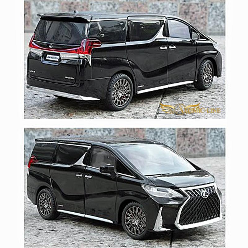 トヨタ レクサス LM300H 1/24 ミニカー 全2色 ライト点灯 サウンド 合金モデル 模型 キーレスリモコン付き ジオラマ : ATOMIC LINE - 通販 - Yahoo!ショッピング