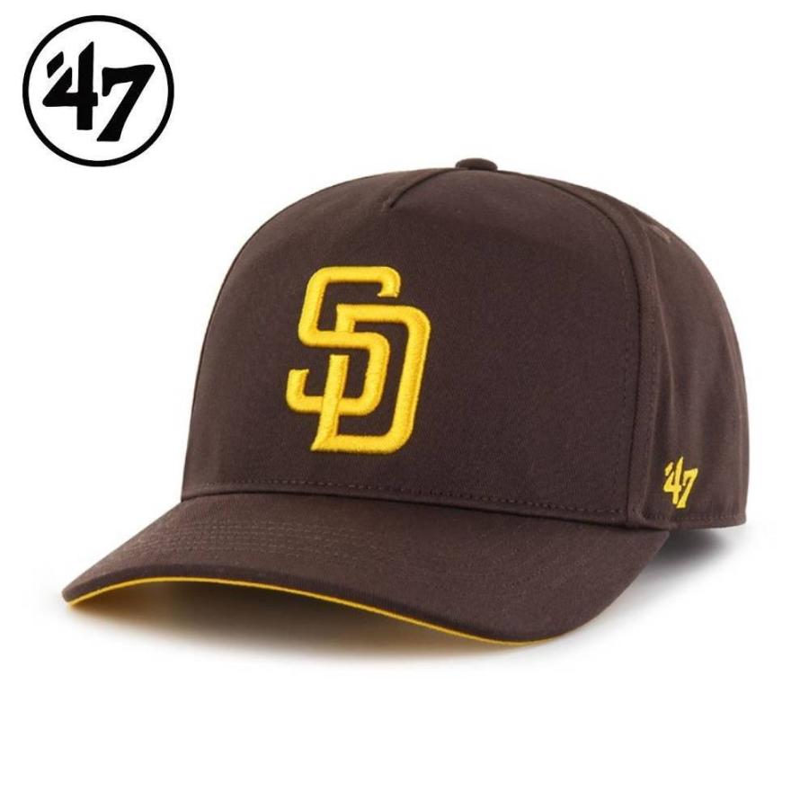 47Brand '47 SD PADRES HITCH スナップバックキャップ サンディエゴ パドレス ヒッチ ブラウン : Atomicdope - 通販 - Yahoo!ショッピング