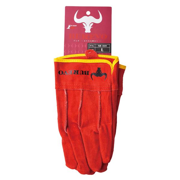 BUREVO SR-005（カラー背縫い・赤） 10組入(左右1組) お得なまとめ買い商品 : アトムオンラインショップ - 通販 - Yahoo!ショッピング