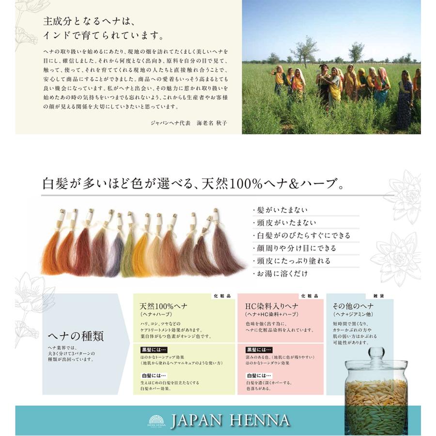 JAPAN HENNA ジャパンヘナ HC染料入りヘナ ピンクベリー 100g（カラー毛のムラ消しやワイン系に）ヘナパウダー ヘアカラー HC ...