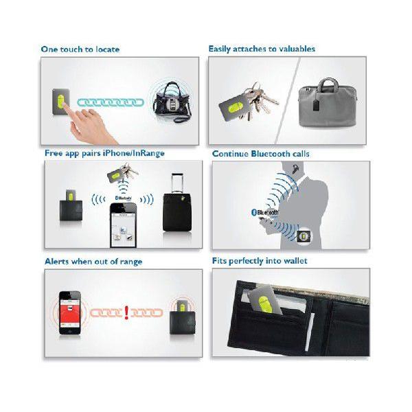 フィリップス（Philips） AEA1000 InRange Bluetooth Smart Leash 貴重品の置き去りや紛失を防止 ...