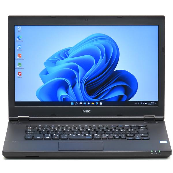 VersaPro 中古パソコン ノートパソコン WPS Office搭載 Windows11 新品SSD NEC PC-VKT16XZG4 第 ...