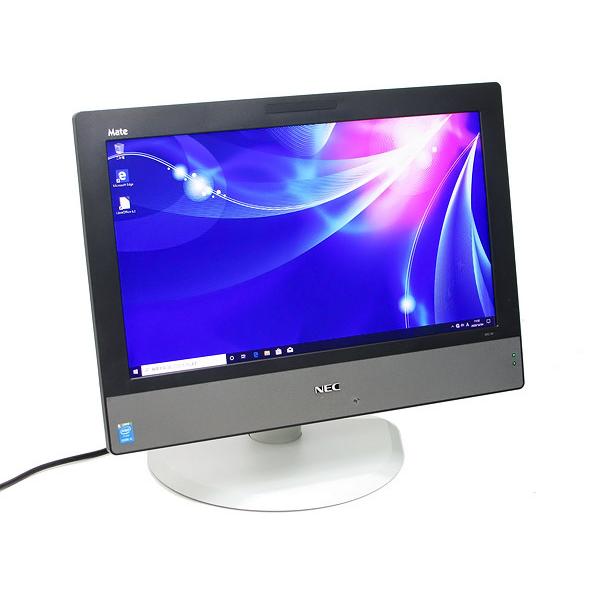 Mate 一体型 NEC PC-MK30MGGDM MK30MG-M Core i5 4590S 3.0GHz 4GB 500GB 20インチ Windows10 LibreOffice 中古 ...
