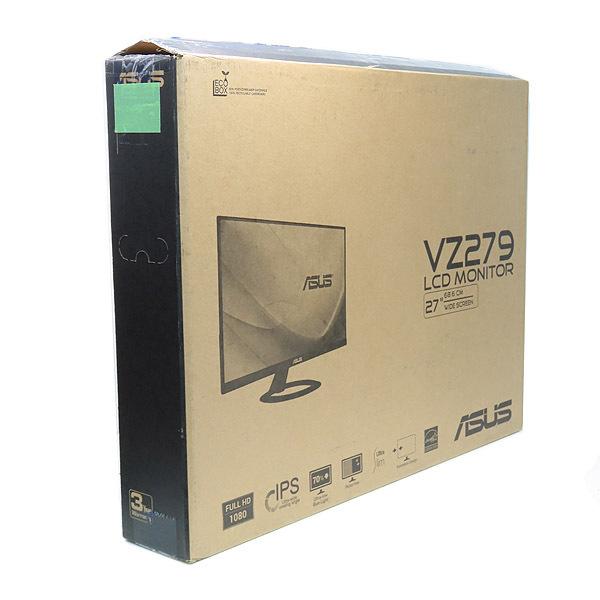 中古 大画面 27インチワイド ASUS VZ279 1920×1080 フリッカー機能 ブルーライトフィルター搭載 元箱付き : 中古 ...