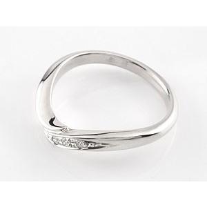 ペアリング プラチナ リング 950 指輪 ペア pt950 結婚指輪 安い V字 ペア ハードプラチナ950 ダイヤモンド マリッジリング 結婚式 ウェーブリング セール SALE ...