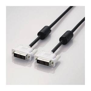 エレコム DVIシングルリンクケーブル(デジタル) 2m ブラック CAC-DVSL20BK : 4953103216396 : Atsツールストア - 通販 - Yahoo!ショッピング