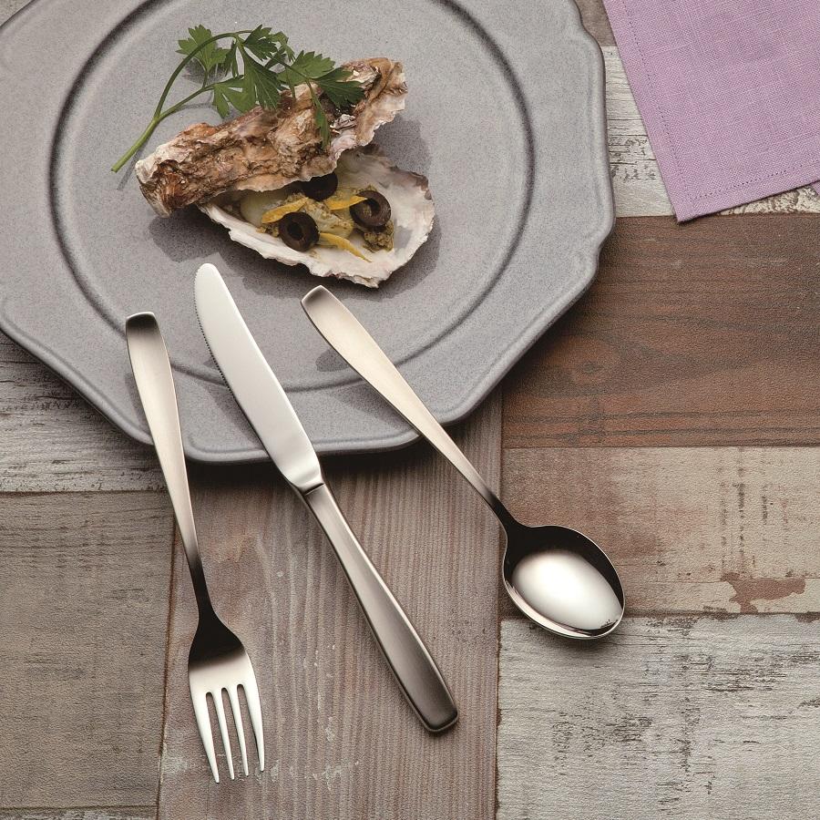 デミタススプーン NEW LILACニューライラック XM-7(18-8)ステンレス ハンドルサテン仕上げ トーダイのカトラリー 002822 ...