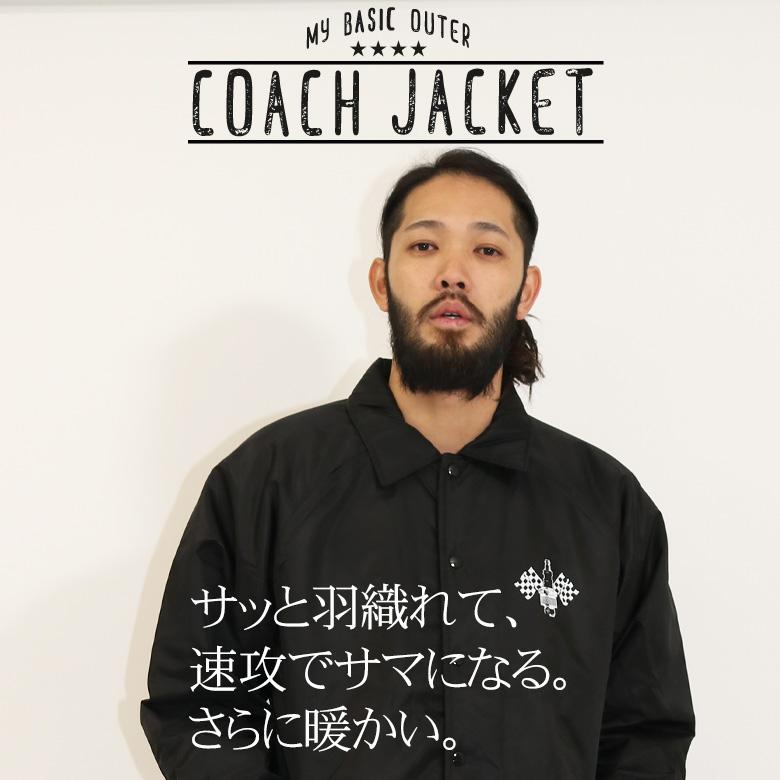 ASNADISPEC コーチジャケット ボア メンズ アウター ナイロン ASNADISPEC コーチジャケット ボア メンズ アウター ナイロン