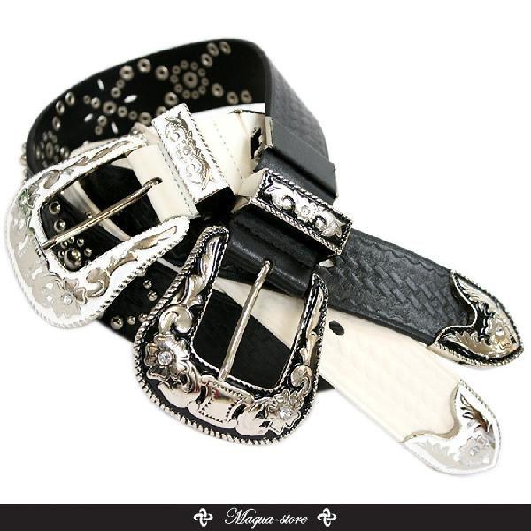 GRACE BUCKLE BELT/合皮レザー/バックルデザインベルト : MAQUA STORE online - 通販 - Yahoo ...