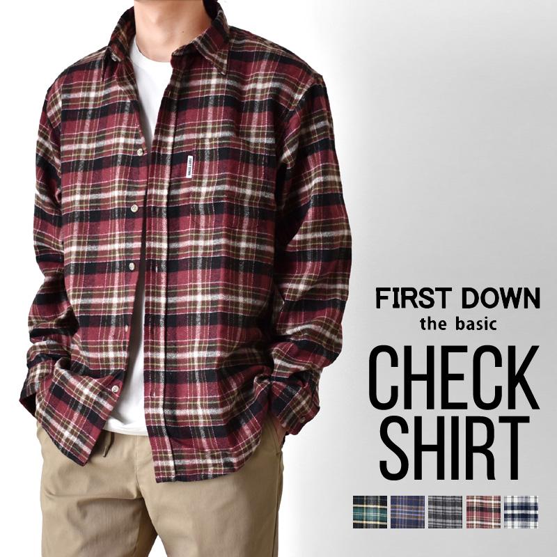 ネルシャツ メンズ ボタンダウン 長袖 ファーストダウン FIRSTDOWN thebasic 送料無料 通販YC : as-7952700 : アット・セレクト - 通販 - Yahoo ...