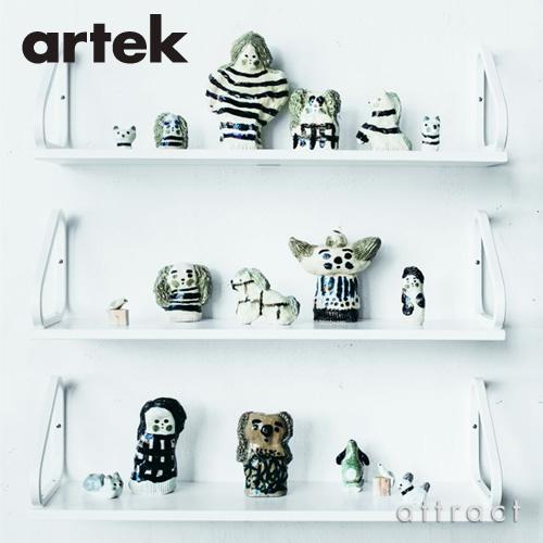 artek Artek アルテック 112B WALL SHELF ウォールシェルフ 25cm バーチ クリアラッカー仕上げ デザイン：アルヴァ・アアルト : アトラクト - 通販 ...