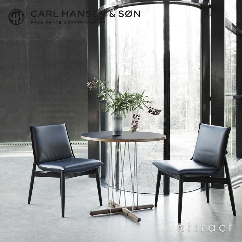 Carl Hansen ＆ Son & カールハンセン＆サン E020 Embrace Table Φ79.5×H74cm オーク ホワイト ...