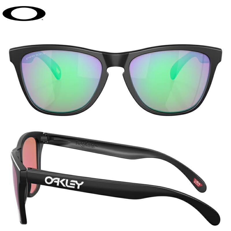 OAKLEY 【即納】オークリー フロッグスキンズ OO9245-E454 マットブラック/プリズムゴルフ FROGSKINS サングラス アイウェア : アトラクトゴルフ - 通販 ...