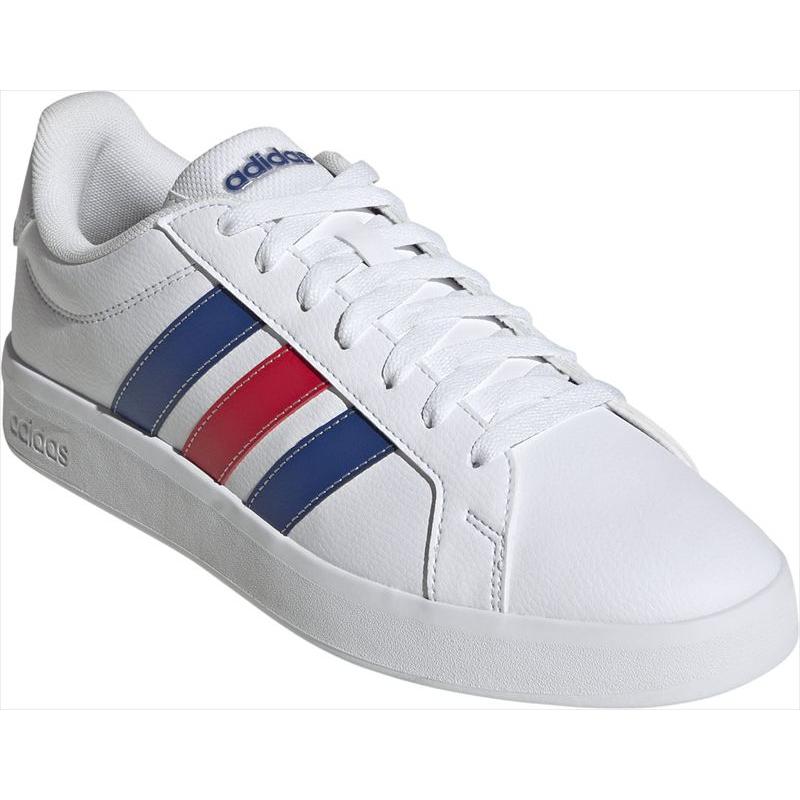 adidas（アディダス） ユニセックスシューズ GRAND COURT BASE 3.0 U (HQ0081) フットウェアホワイト/チーム ...