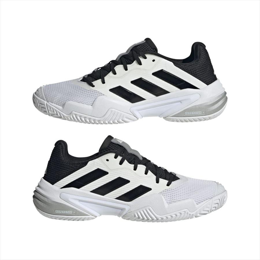 [adidas]アディダス テニスシューズ Barricade 13 M AC (IF0465) フットウェアホワイト/コアブラック/グレース ...