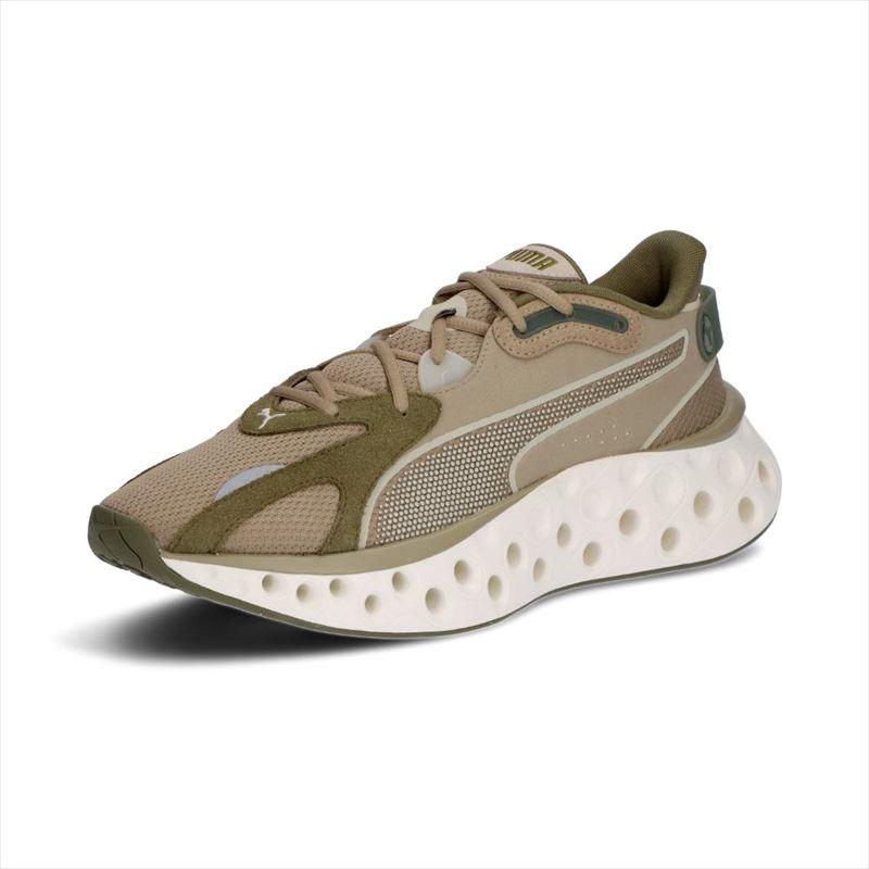 PUMA [puma]プーマ メンズランニングシューズ SOFTRIDE フリークエンス (310500)(02) オーク ブランチ/プーマ ...