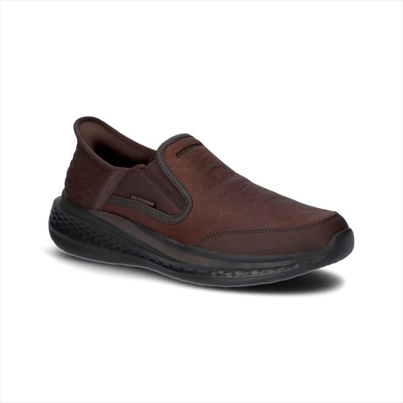 SKECHERS [SKECHERS]スケッチャーズ メンズスリップインズシューズ SLADE-COOPER (205237)(RDBR ...