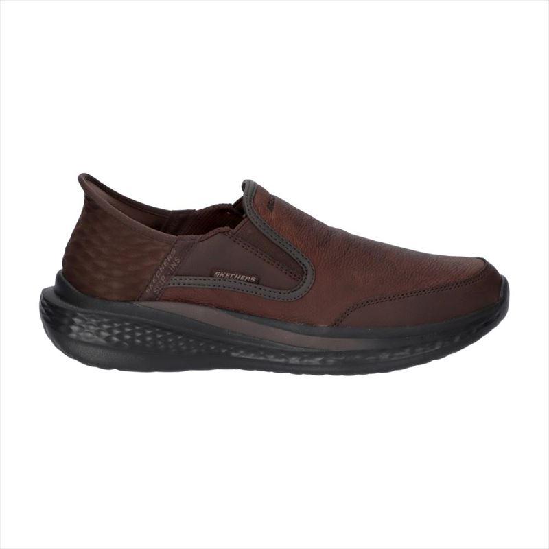 SKECHERS [SKECHERS]スケッチャーズ メンズスリップインズシューズ SLADE-COOPER (205237)(RDBR ...