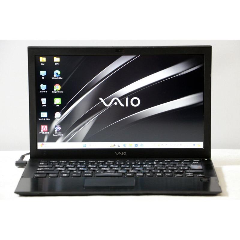 VAIO 中古 ノートパソコン Windows11 VJP132C11N Core i5 5200U 2.2GHz メモリ 4GB SSD 128GB Bluetooth WEBカメラ ...