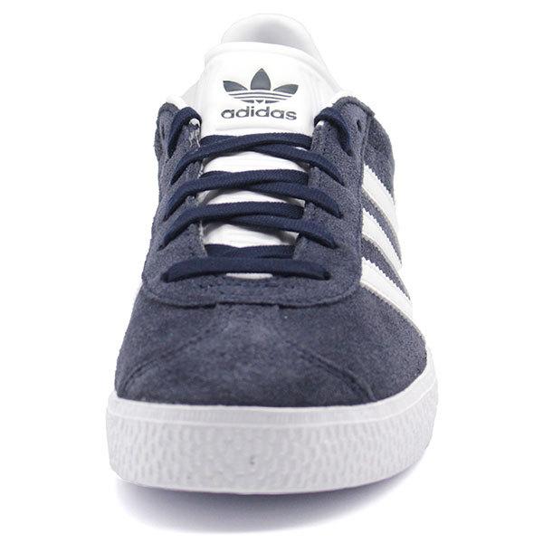 adidas アディダス スニーカー レディース 靴 黒 ブラック ネイビー ガゼル 軽量 軽い GAZELLE J BB2502 ...