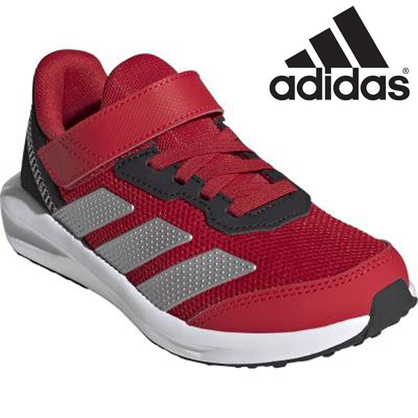 adidas（アディダス） スニーカー キッズ レディース 靴 赤 レッド 通学 人気 定番 軽量 軽い 通気性 歩きやすい ランニング スポーツ ファイト adidas FAITO ELK ...