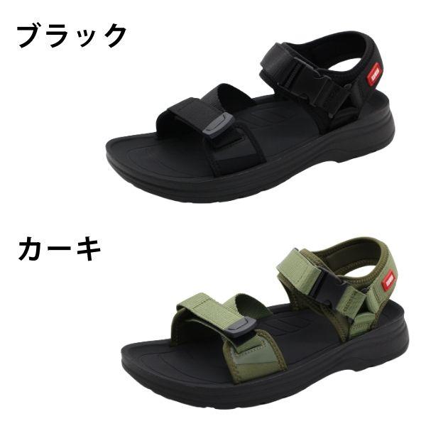 EDWIN エドウィン サンダル メンズ 靴 スポーツサンダル 黒 ブラック 緑 カーキ 軽量 軽い 履きやすい 歩きやすい 疲れない 厚底 おしゃれ かっこいい EW-5123 : 靴の ...
