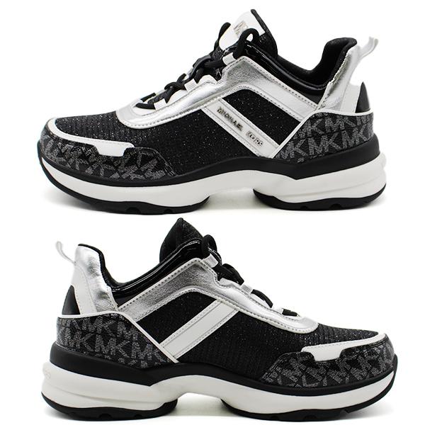 マイケル マイケルコース スニーカー 靴 白 黒 女の子 女性 おしゃれ 可愛い 人気 厚底 正規品 オリンピア MICHAEL MICHAEL KORS OLYMPIA MK100762C ...