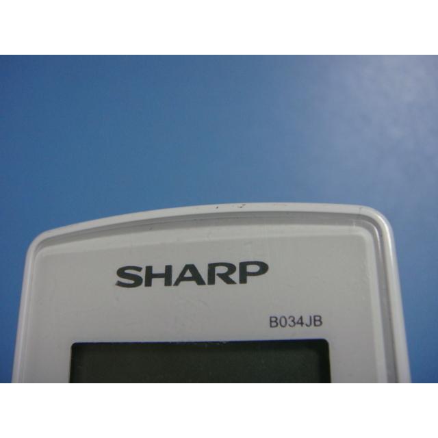 SHARP 送料無料【スピード発送/即決/動作確認済/不良品返金保証】純正★SHARP シャープ エアコン用リモコン B034JB＃B5758 : オークショップ - 通販 - Yahoo ...