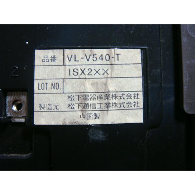 Panasonic 送料無料【スピード発送/即決/不良品返金保証】純正★Panasonic/パナソニック インターフォン ドアホン VL-V540 ＃B9083 : オークショップ - 通販 ...