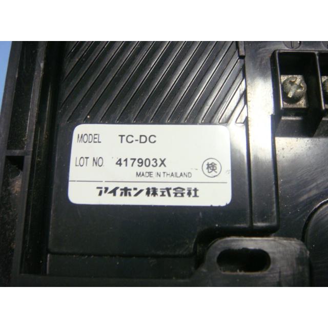 アイホン（aiphone） TC-DC ドアホン インターホン 送料無料 スピード発送 即決 不良品返金保証 純正 C1211 : オークショップ - 通販 - Yahoo!ショッピング