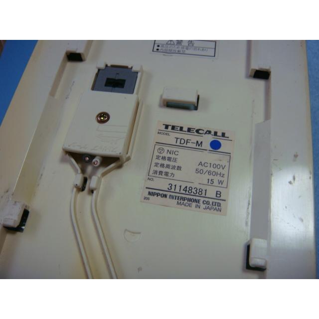 TDF-M TELECALL インターフォン ドアホン 送料無料 スピード発送 即決 不良品返金保証 純正 C1257 : オークショップ ...